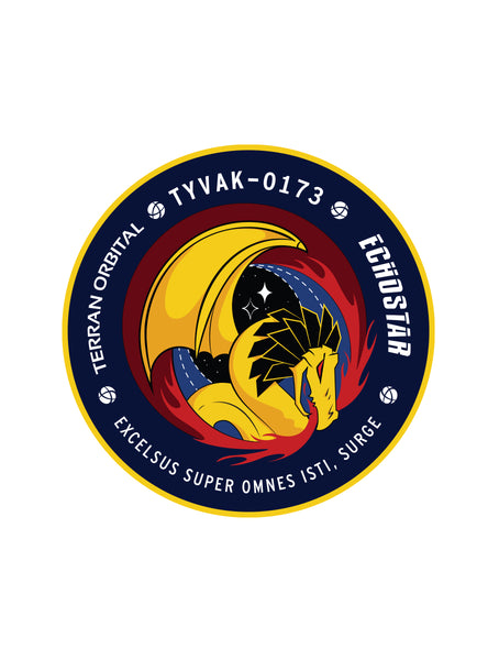 EchoStar Mission Patch – Terran Orbital